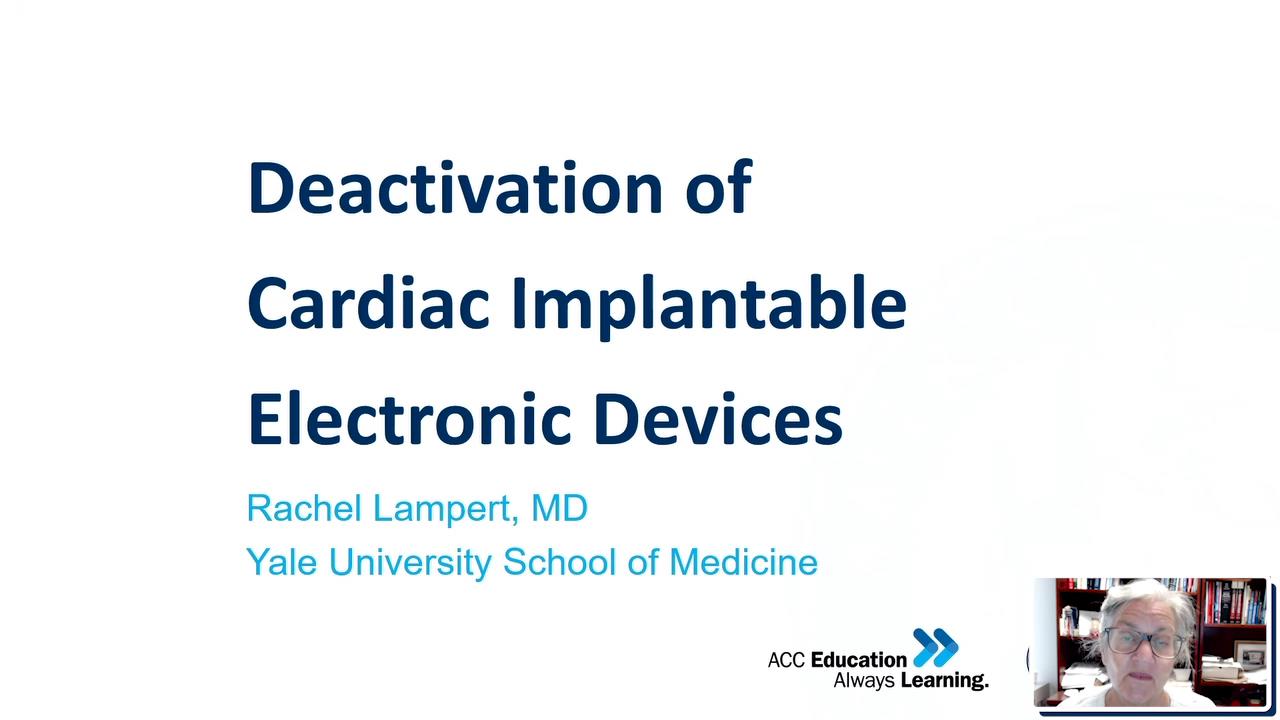 004-02 Device Therapy_CIED considerations and deactivation, summary of ...